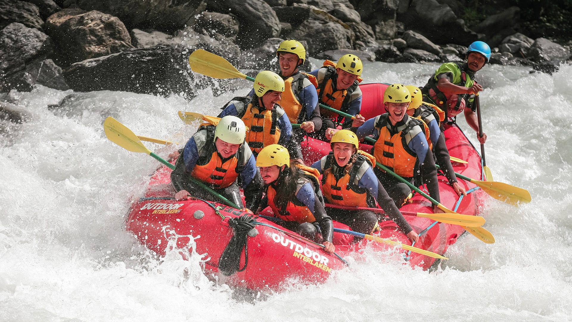 River Rafting - the team event with action | MICE Service Group ...